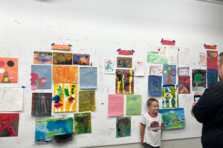 Ages 6 - 8 | Art Explorations II, Drawing + Painting | MUNSON